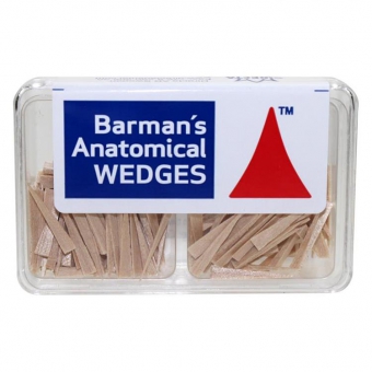 Barmans Anatomical Wooden Wedges » Next Dental UK