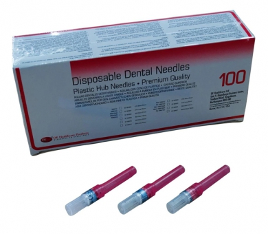 DEHP Disposable Needles - Plastic Hub - Next Dental